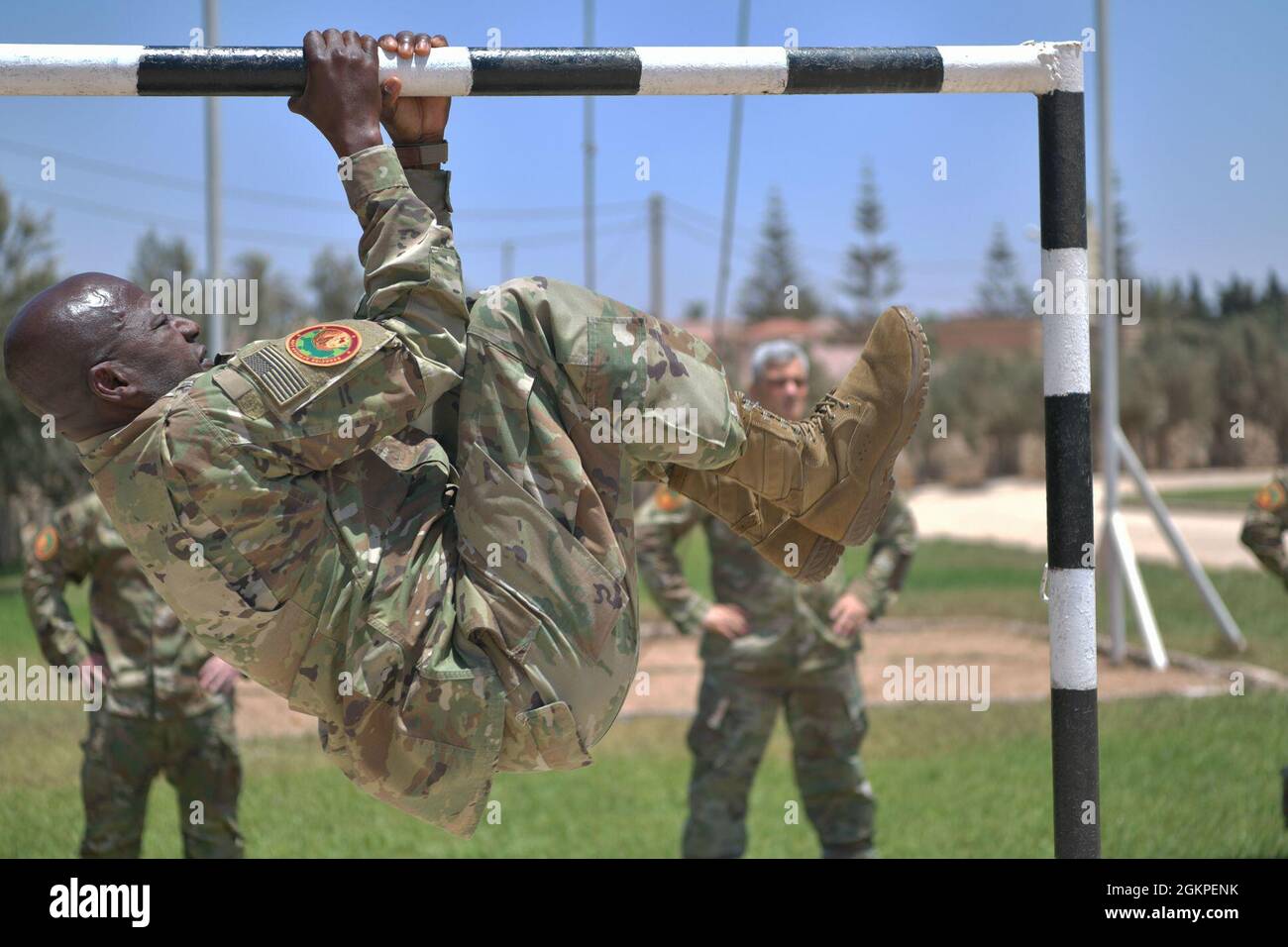 U.S. Army Sgt. Maj. Moussa Doukoure, assigned to U.S. Army Southern ...