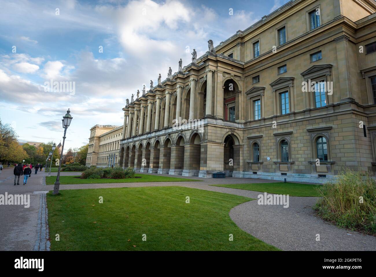 Banqueting Hall Wing Facade (Festsaalbau) at Munich Residenz - Munich ...