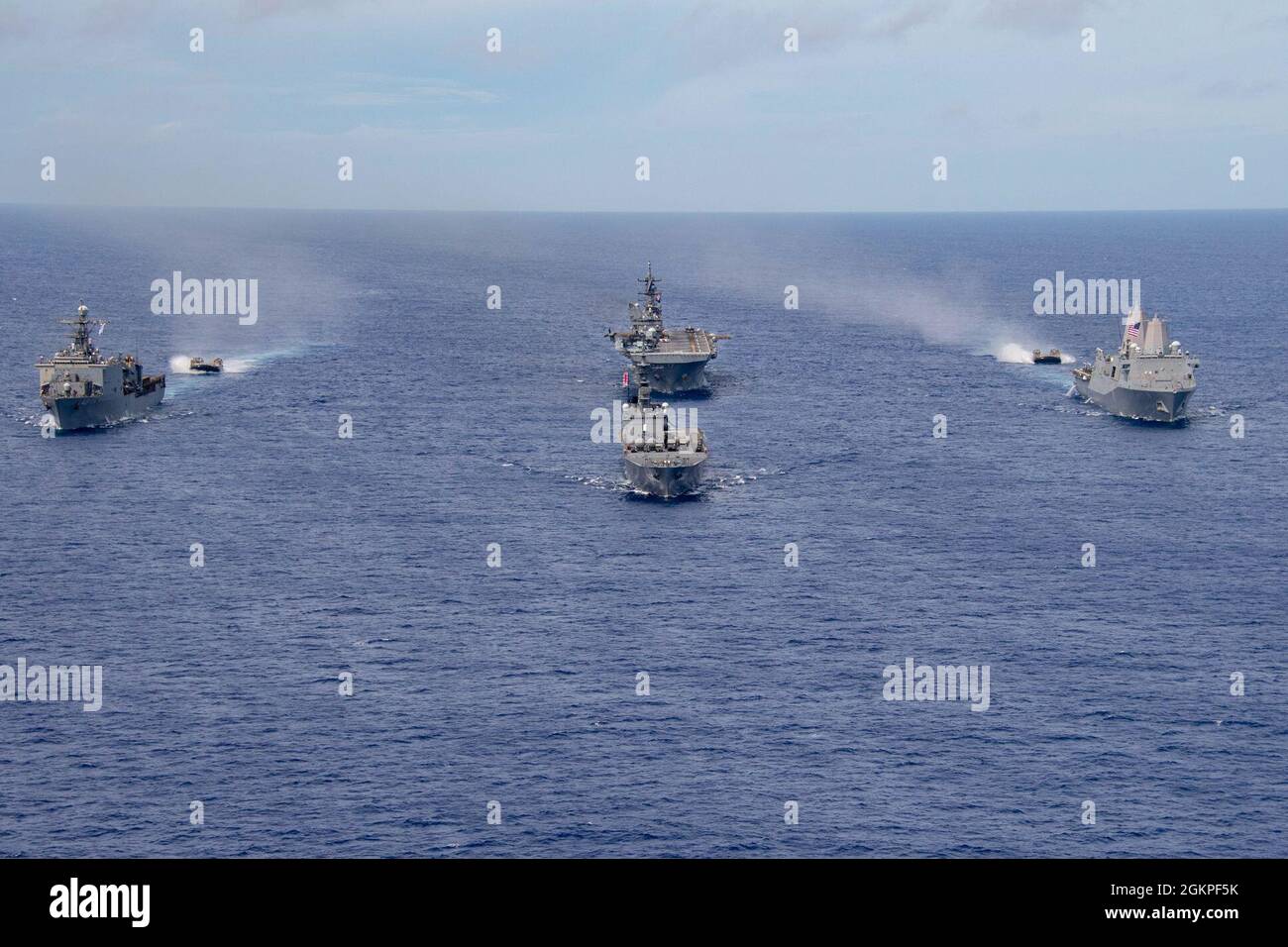 PHILIPPINE SEA (June 13, 2021) The America Amphibious Ready Group (ARG ...