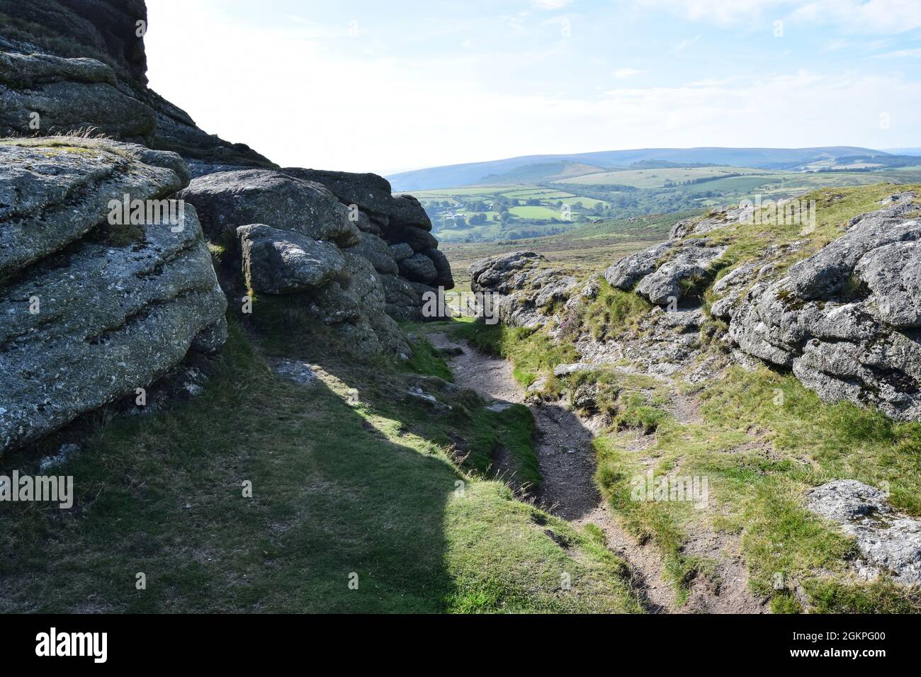Haytor Rocks, Haytor 070921 Stock Photo - Alamy