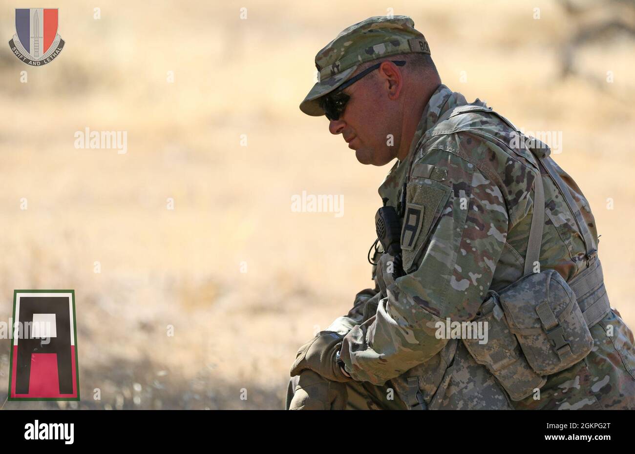Sgt. 1st Class Donny Boothe, an Observer Coach Trainer assigned to ...