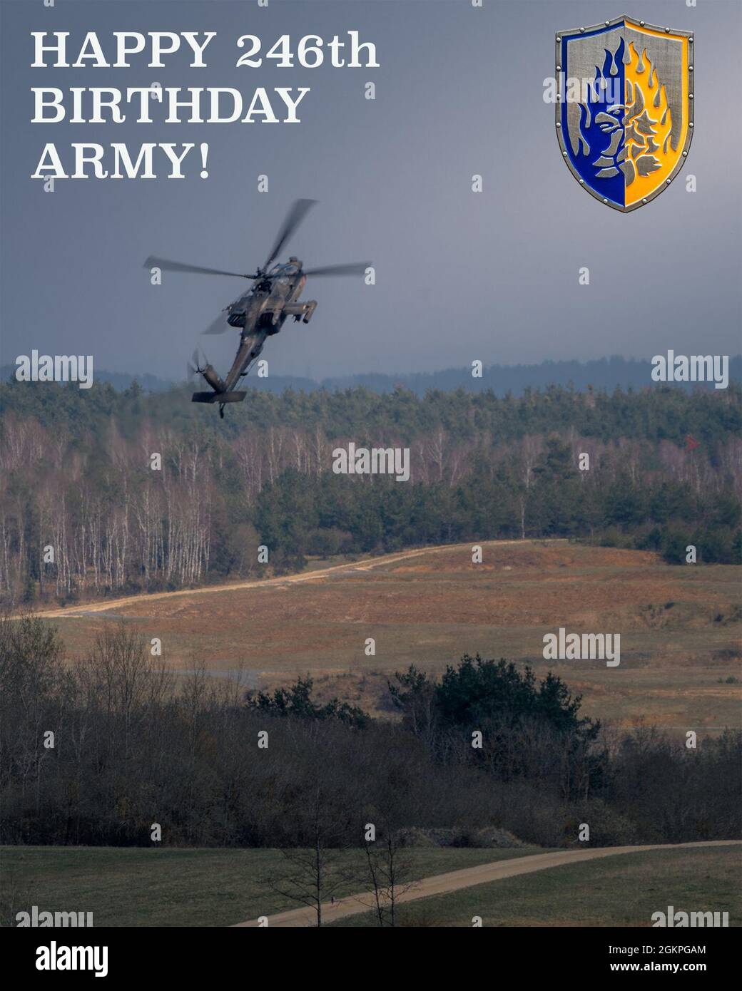 Happy 246th Birthday U.S. Army! Stock Photo - Alamy