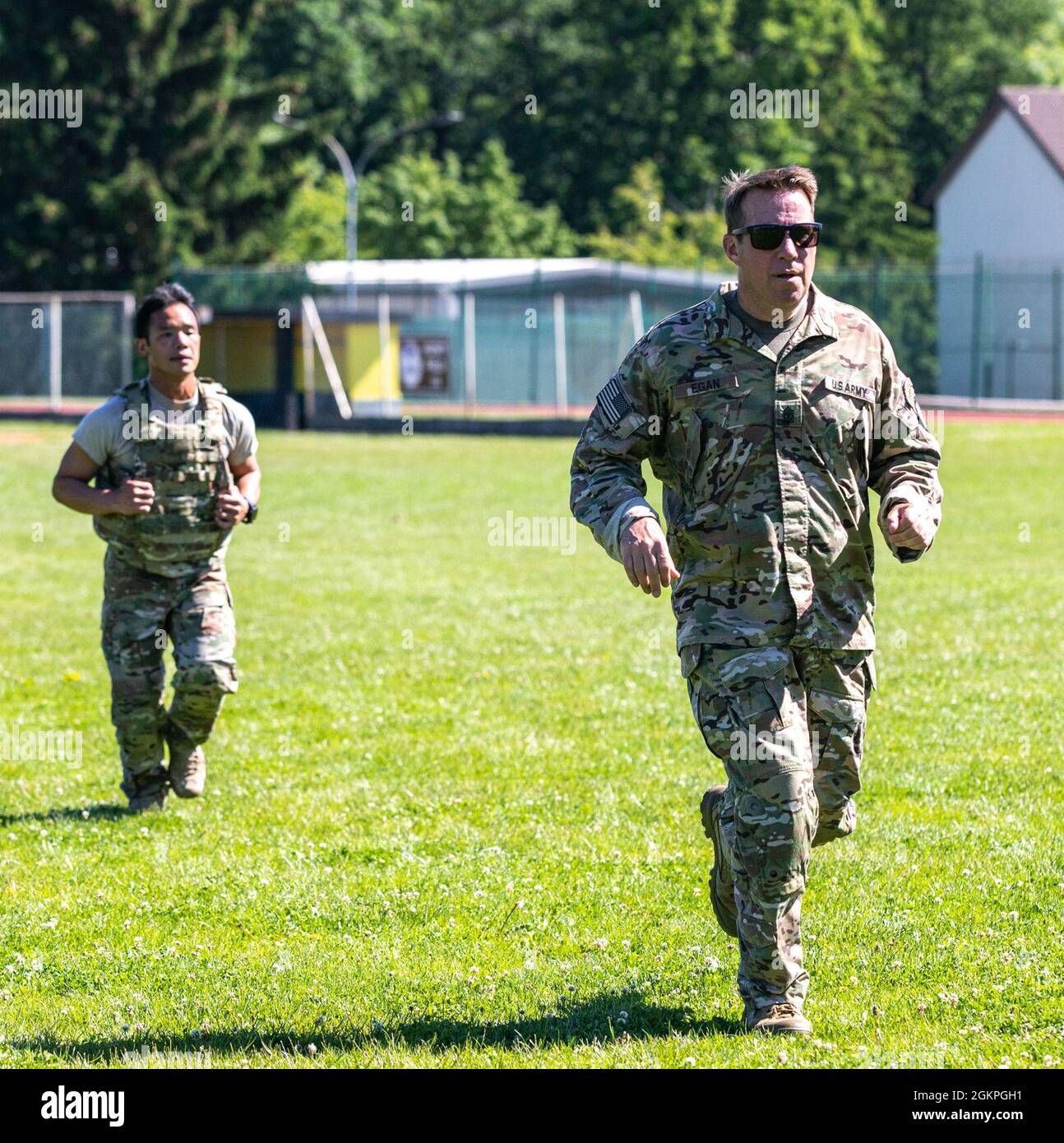 Service members at U.S. Special Operations Command Europe celebrate the ...
