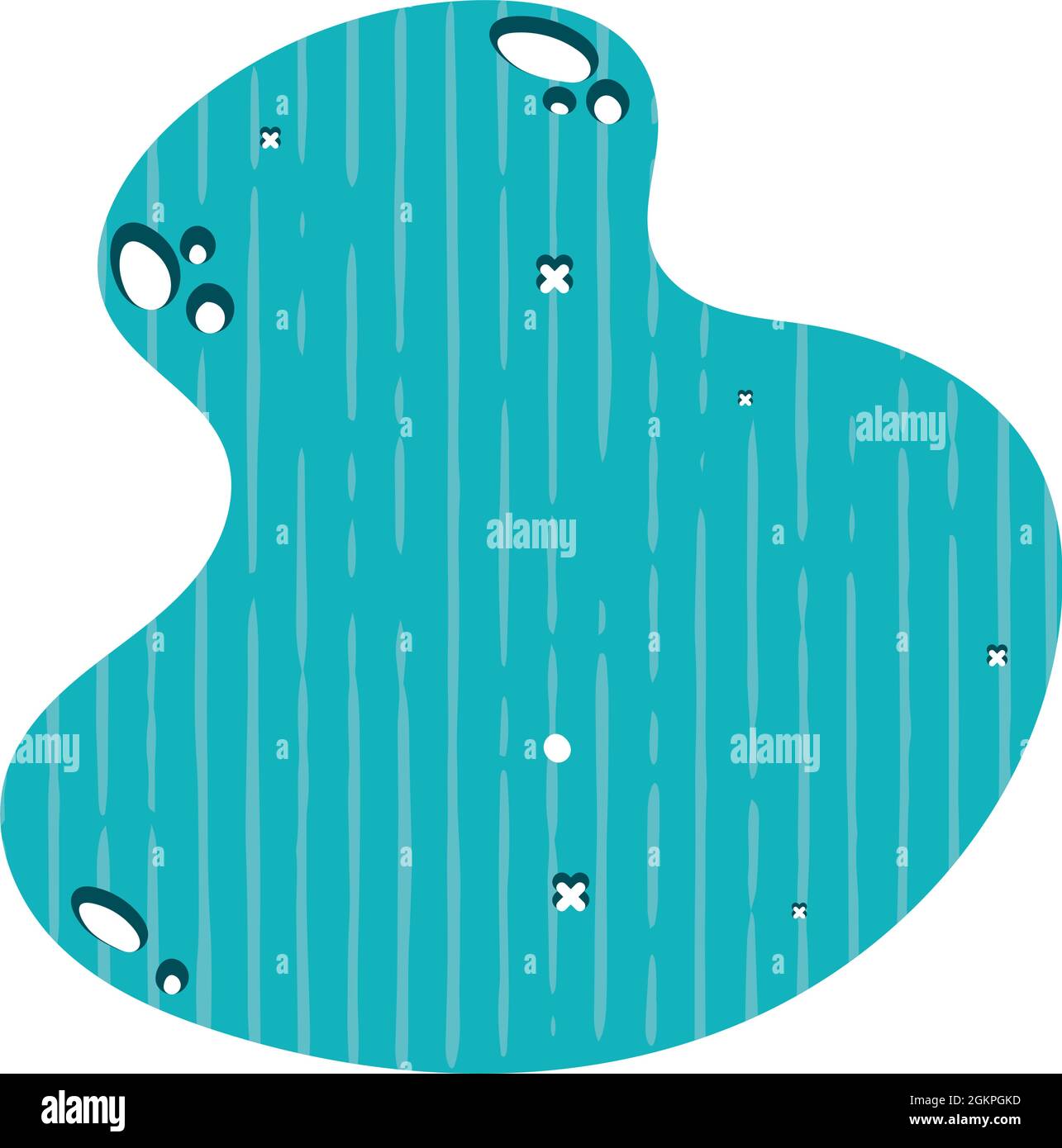 Isolated flat blue poster background for cartoons Stock Vector Image ...