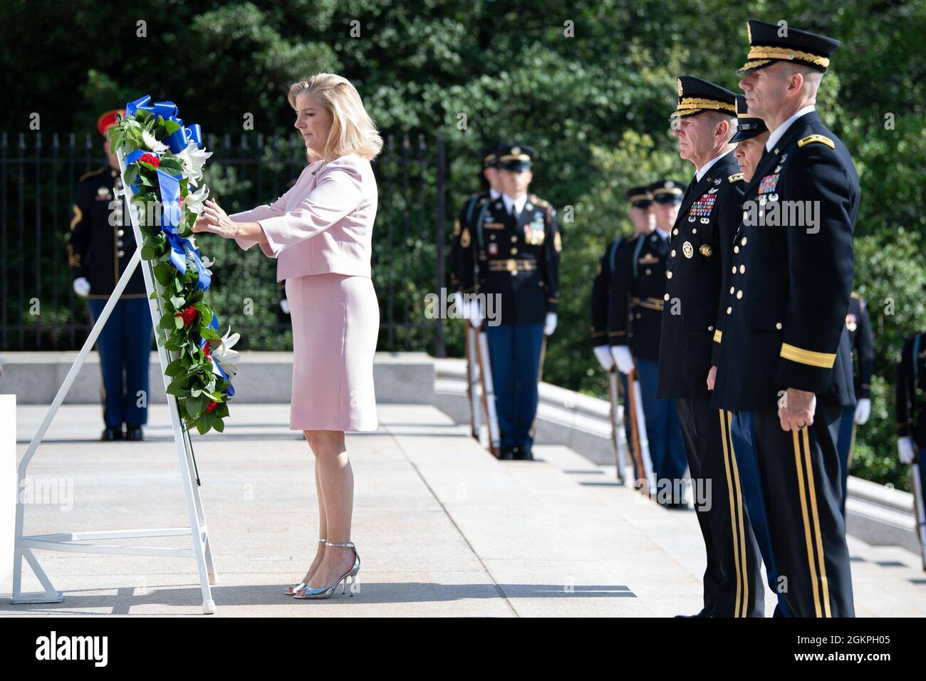Secretary of the U.S. Army Christine Wormuth participates in an Armed ...