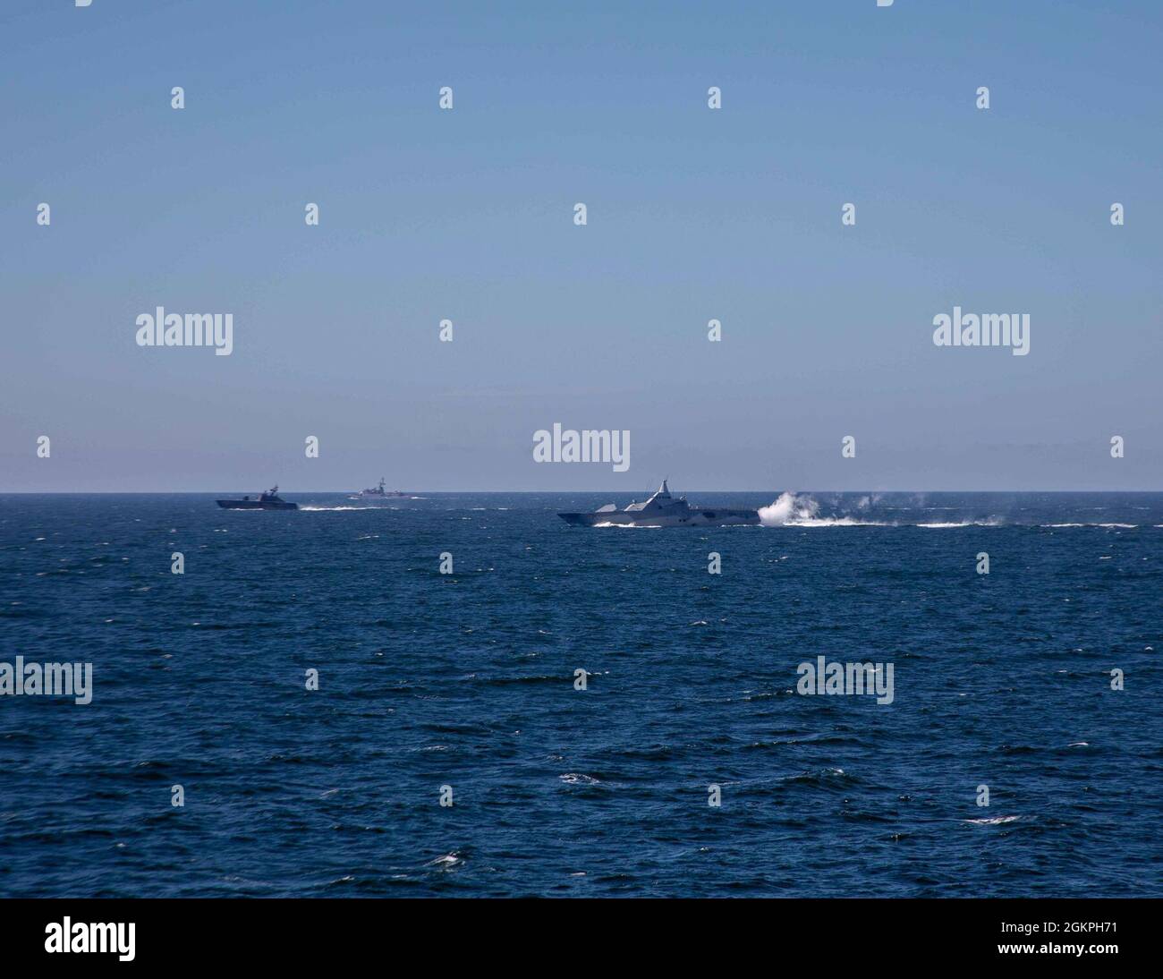 BALTIC SEA (June 14, 2021) BALTOPS 50 participating ships sail ...