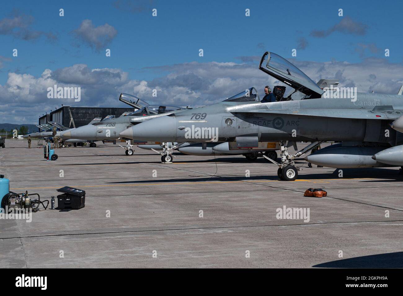 Royal Canadian Air Force (RCAF) and United States Air Force Stock Photo ...