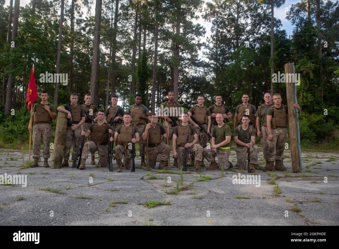 Marines and Sailors stationed aboard Marine Corps Air Station Beaufort ...