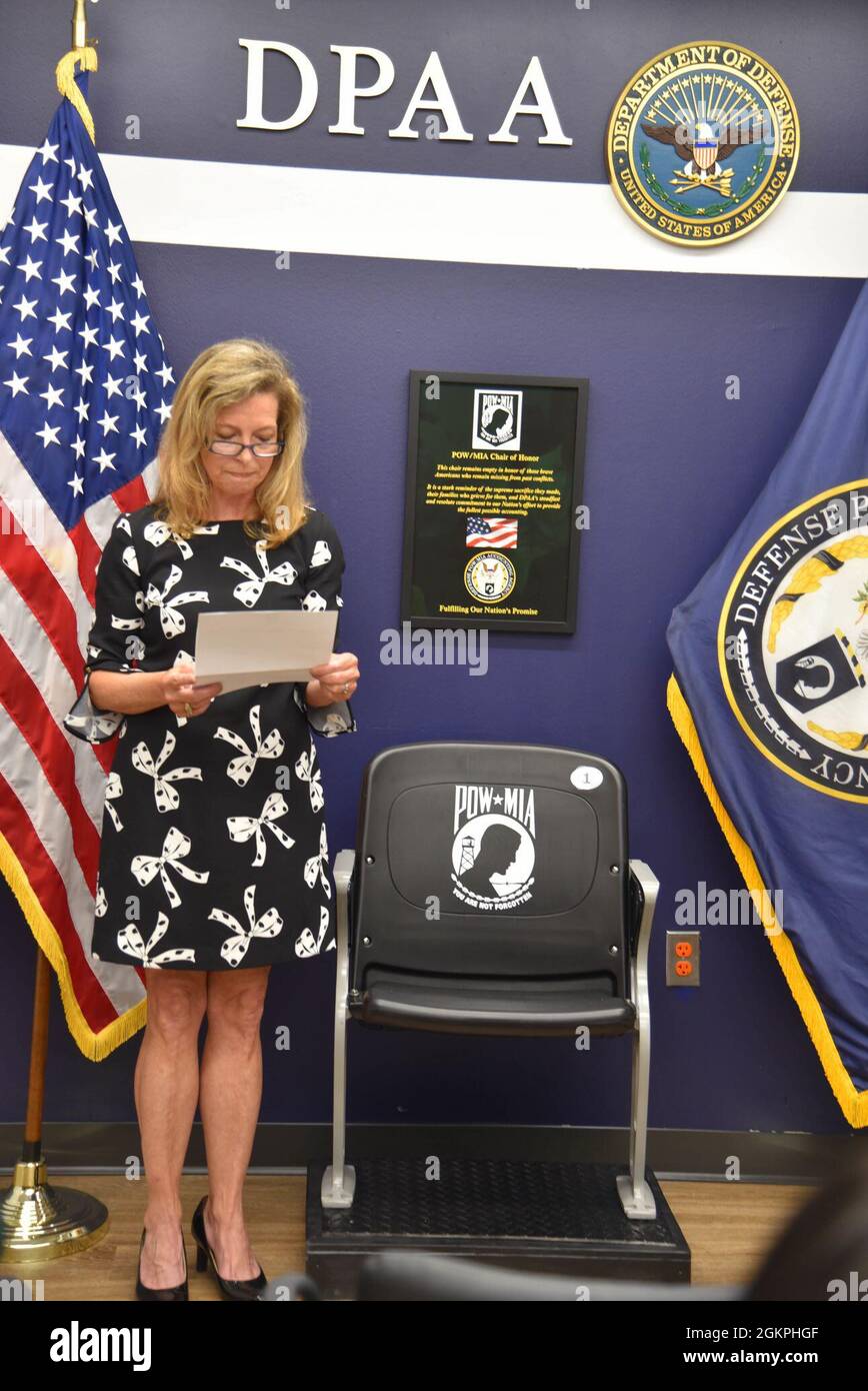 Colleen Shine, daughter of Col. Anthony Shine, who went missing during ...