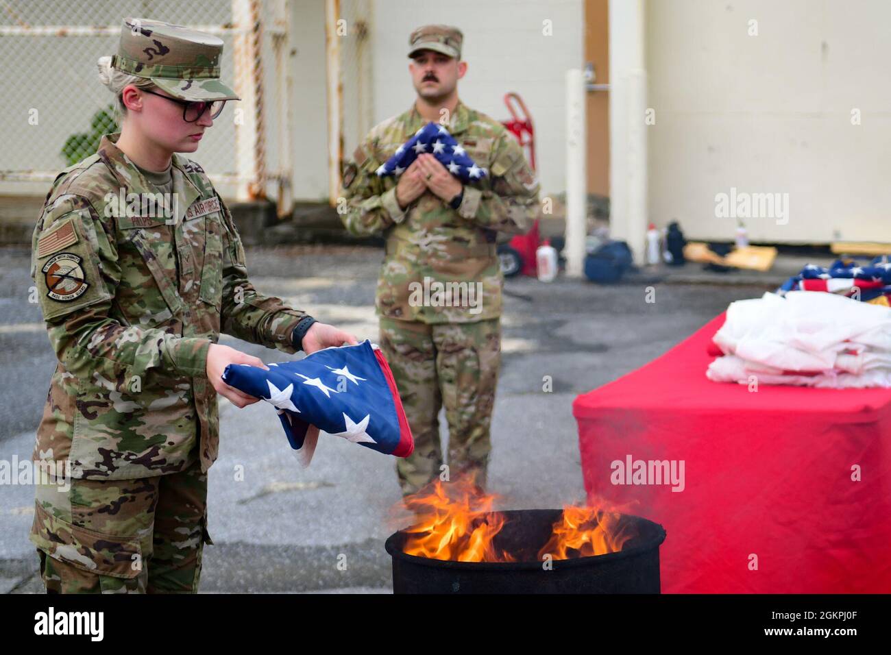 Kadena honor guard hi-res stock photography and images - Alamy