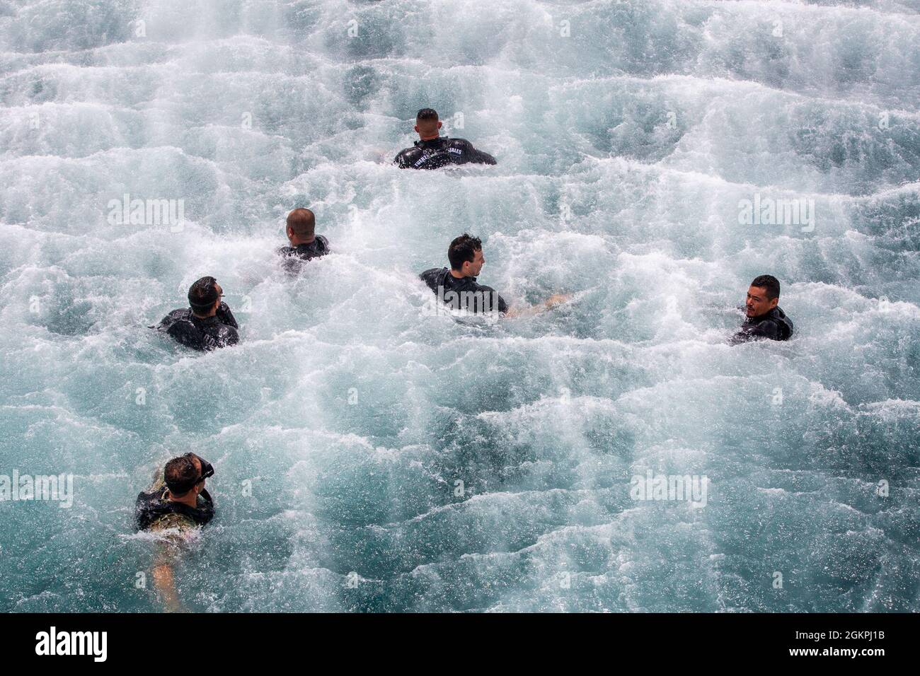 A Costa Rican policeman with the Costa Rican police forces prepare to ...