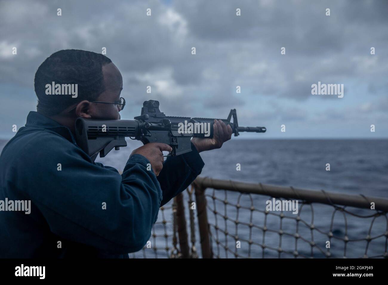 210614-N-XU073-1051 SOUTH CHINA SEA (June 14, 2021) – Boatswain’s Mate ...