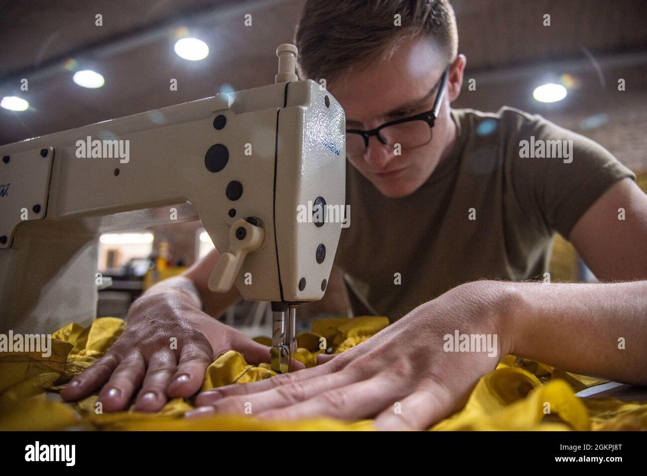 Airman 1st Class Aaron Slack, 23rd Expeditionary Bomb Squadron aircrew ...