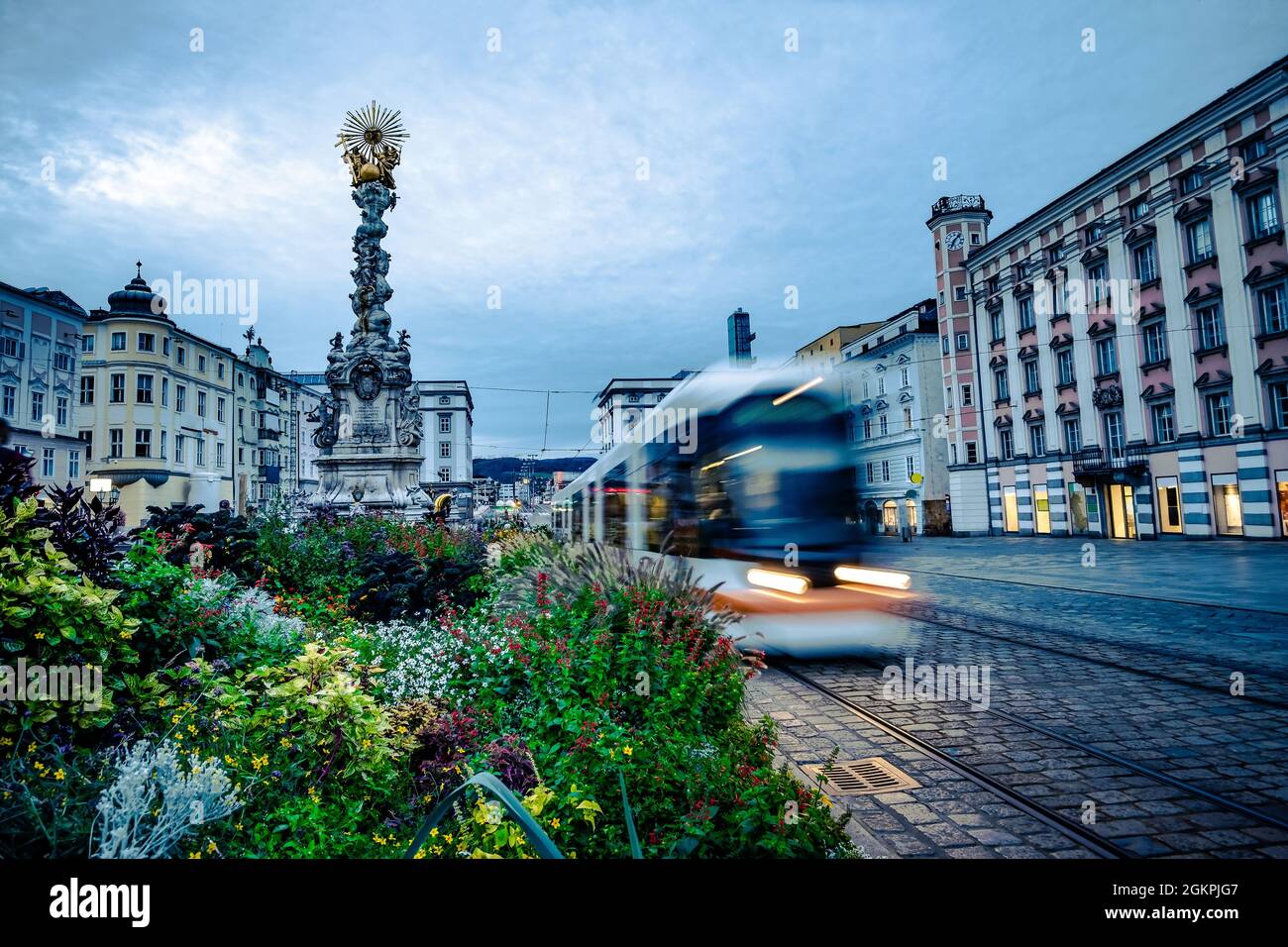 Linz Holy Trinity Column High Resolution Stock Photography and Images ...