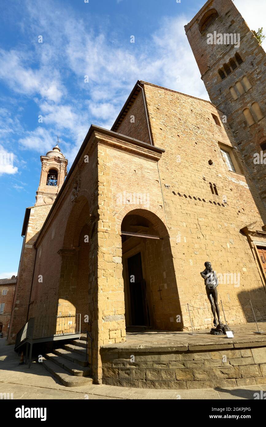 Città della Pieve Umbria Italy. The Cathedral of San Gervasio e ...
