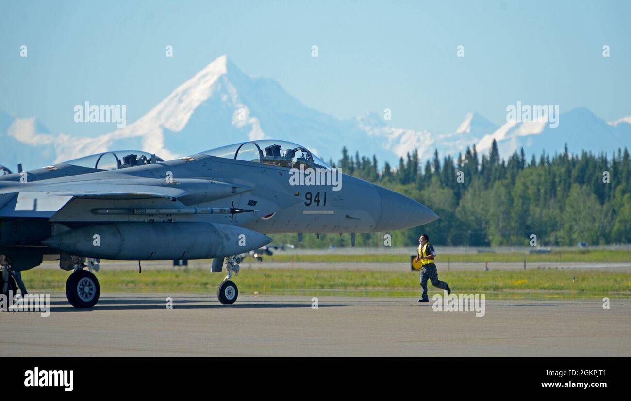 A Koku Jieitai (Japan Air Self-Defense Force) Airman conducts a pre ...