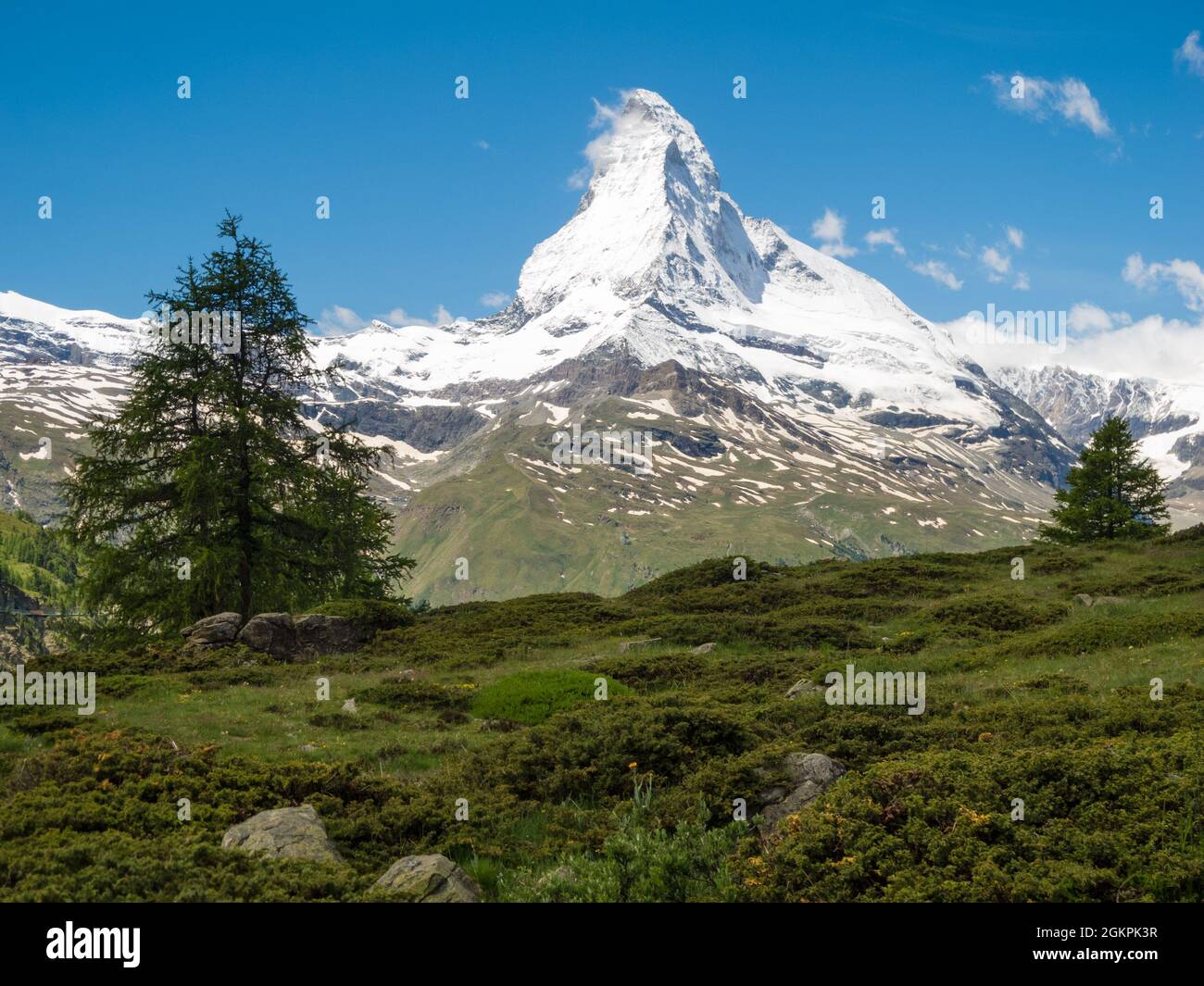 Valais mountain scenery hi-res stock photography and images - Alamy