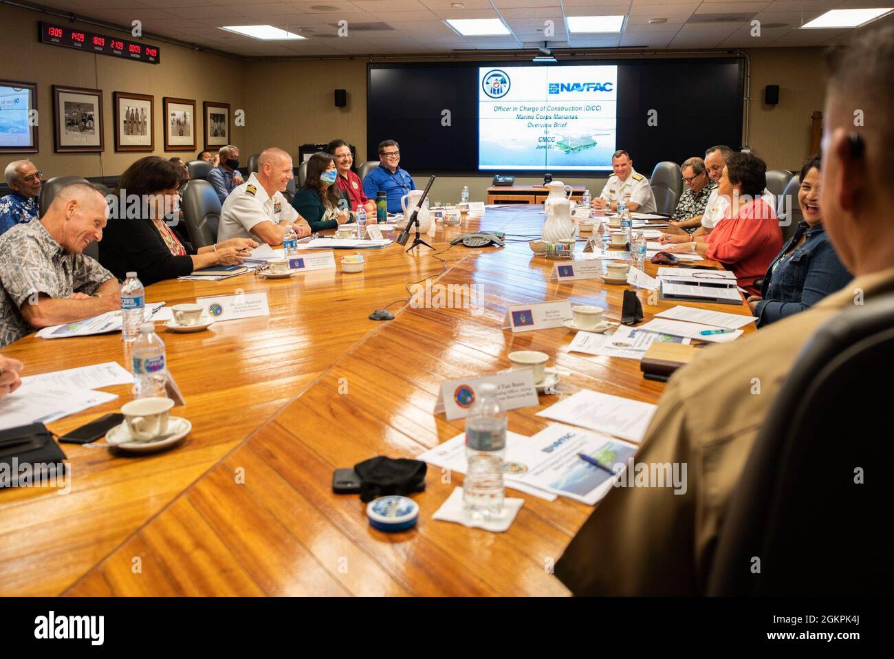 Governor of guam lou leon guerrero hi-res stock photography and images ...