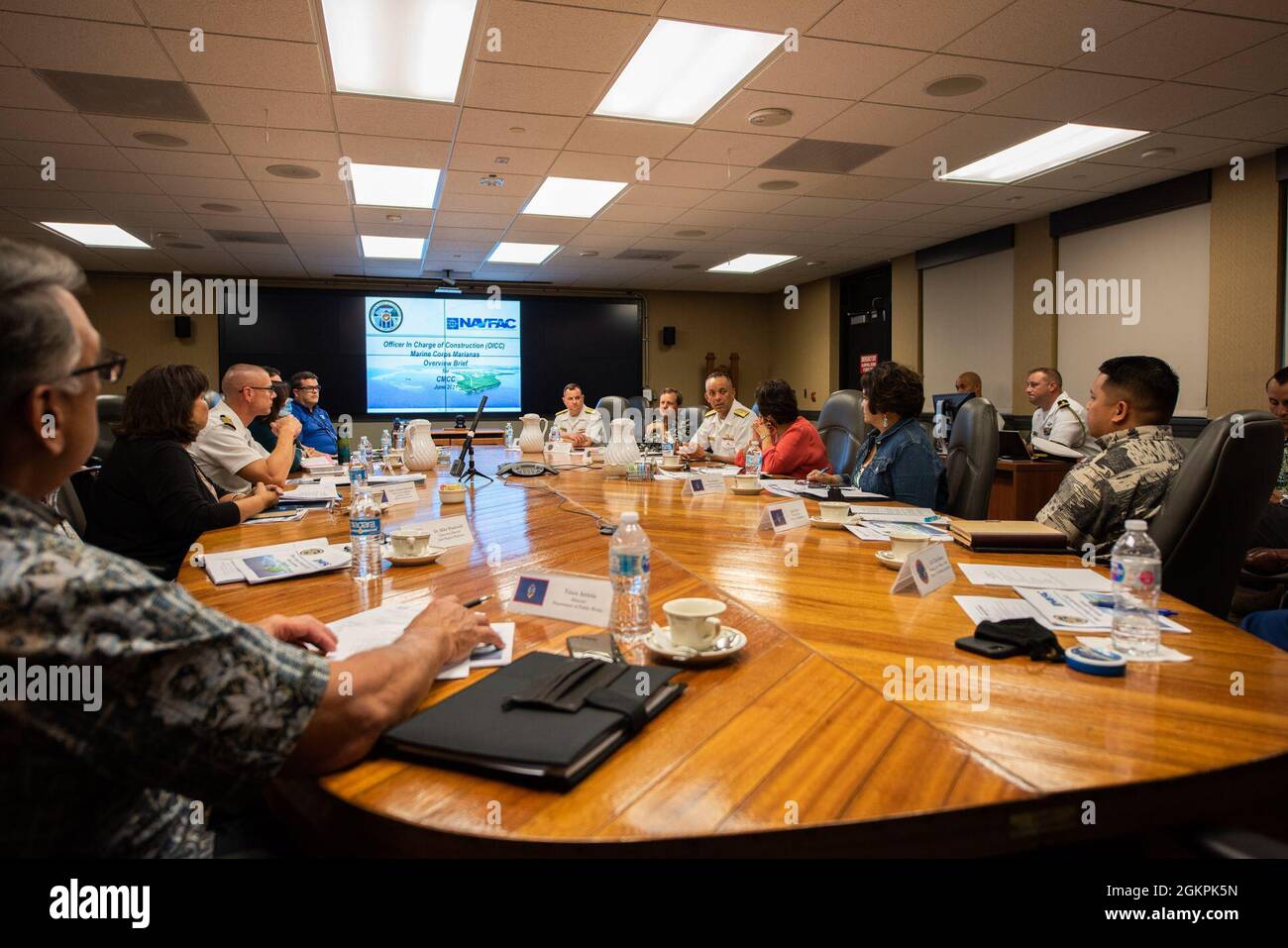 ASAN, Guam (June 14, 2021) - Rear Adm. John Menoni, then commander ...