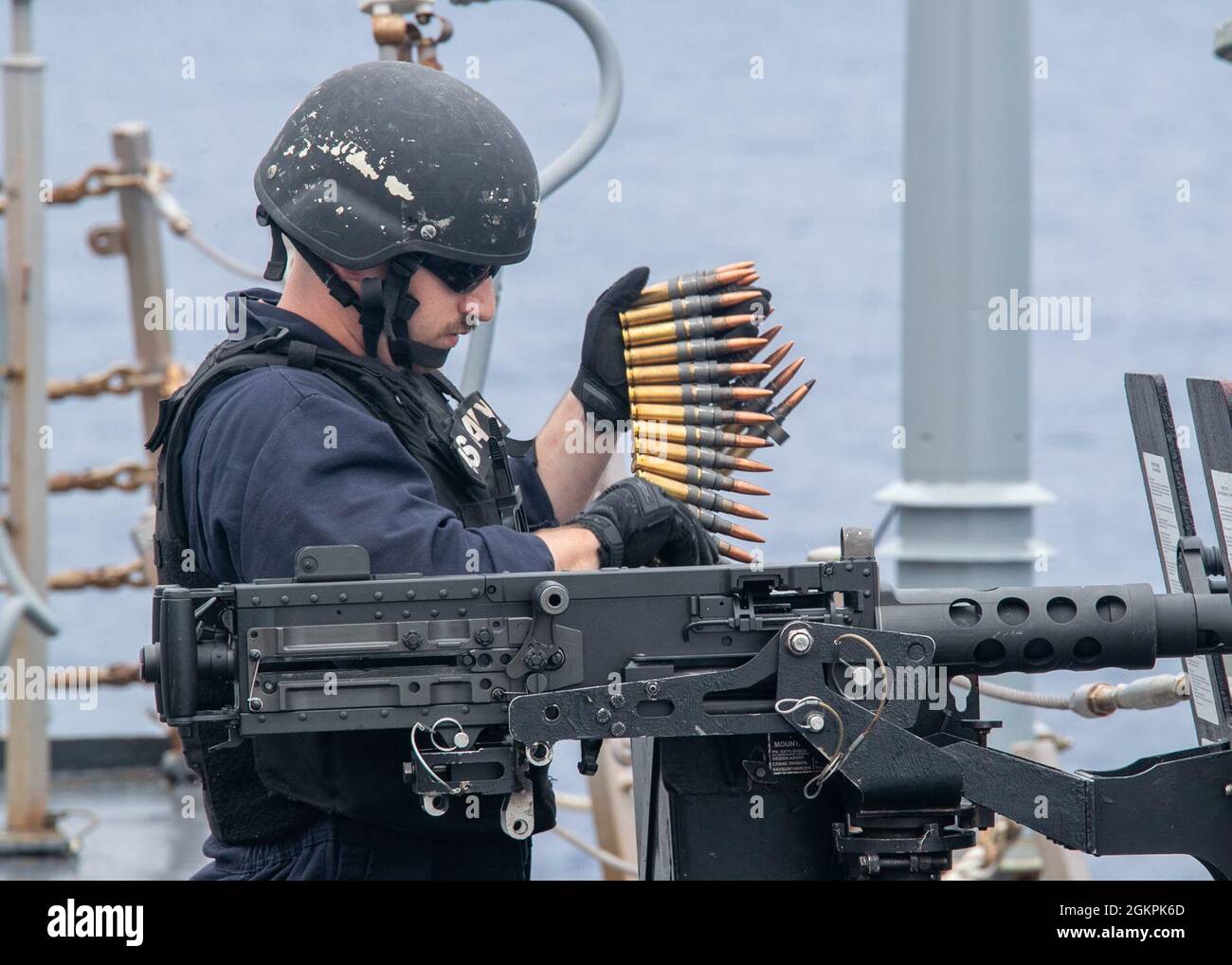 Sonar Technician 2nd Class Paul Minniear, from Flint, Michigan ...