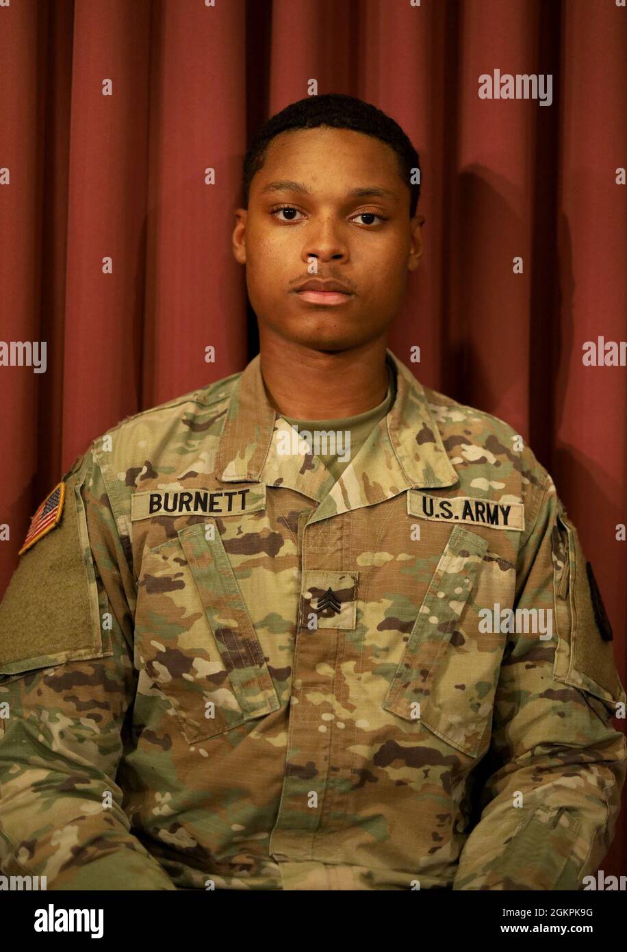 Sgt. Phadrian Burnett, assigned to Madigan Army Medical Center, Joint ...