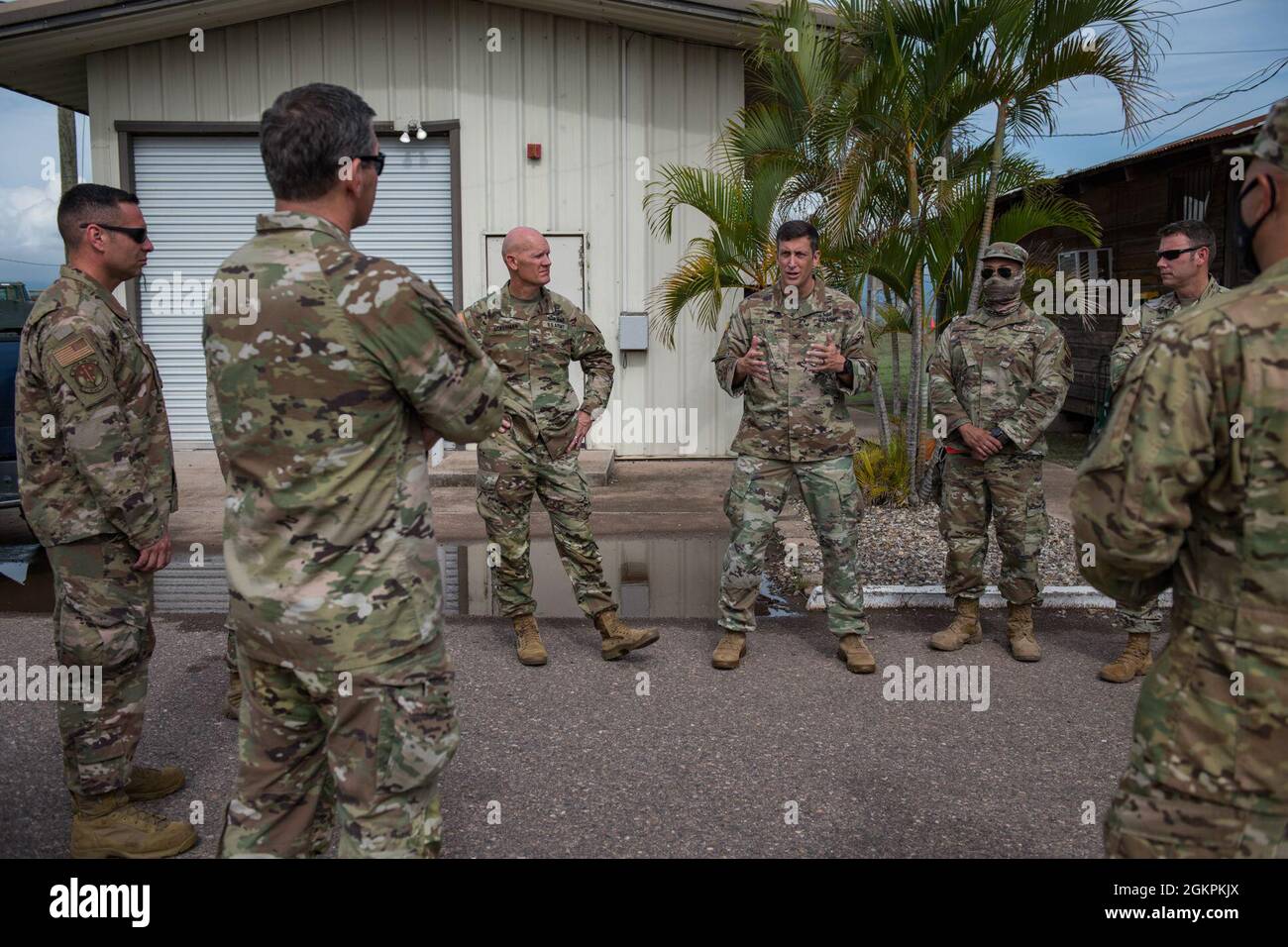 U.S. Army Col. Christopher O’Gwin, commander of Army Support Activity ...