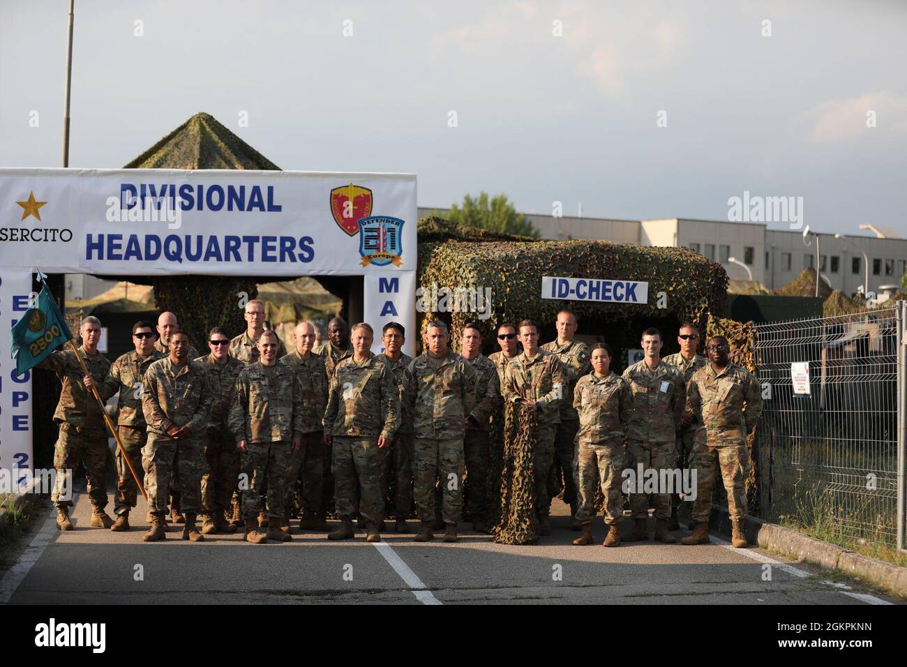 Soldiers of the 2500th Digital Liaison Detachment, 7th Mission Support Command, and the 44th ...