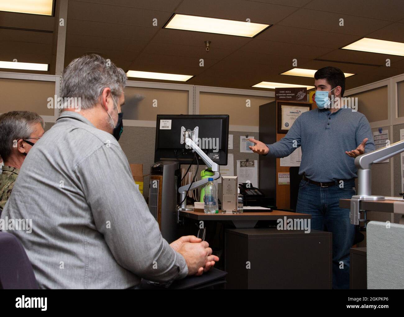 SILVERDALE, Wash. (June 14, 2021) – Joshua Folen, Alteration Manager ...
