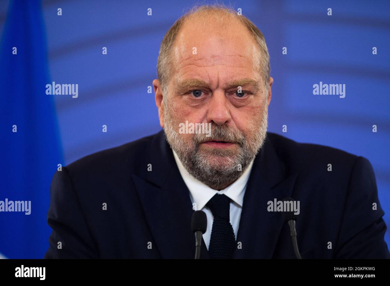 French Justice Minister Eric Dupond-Moretti speaks during the ...