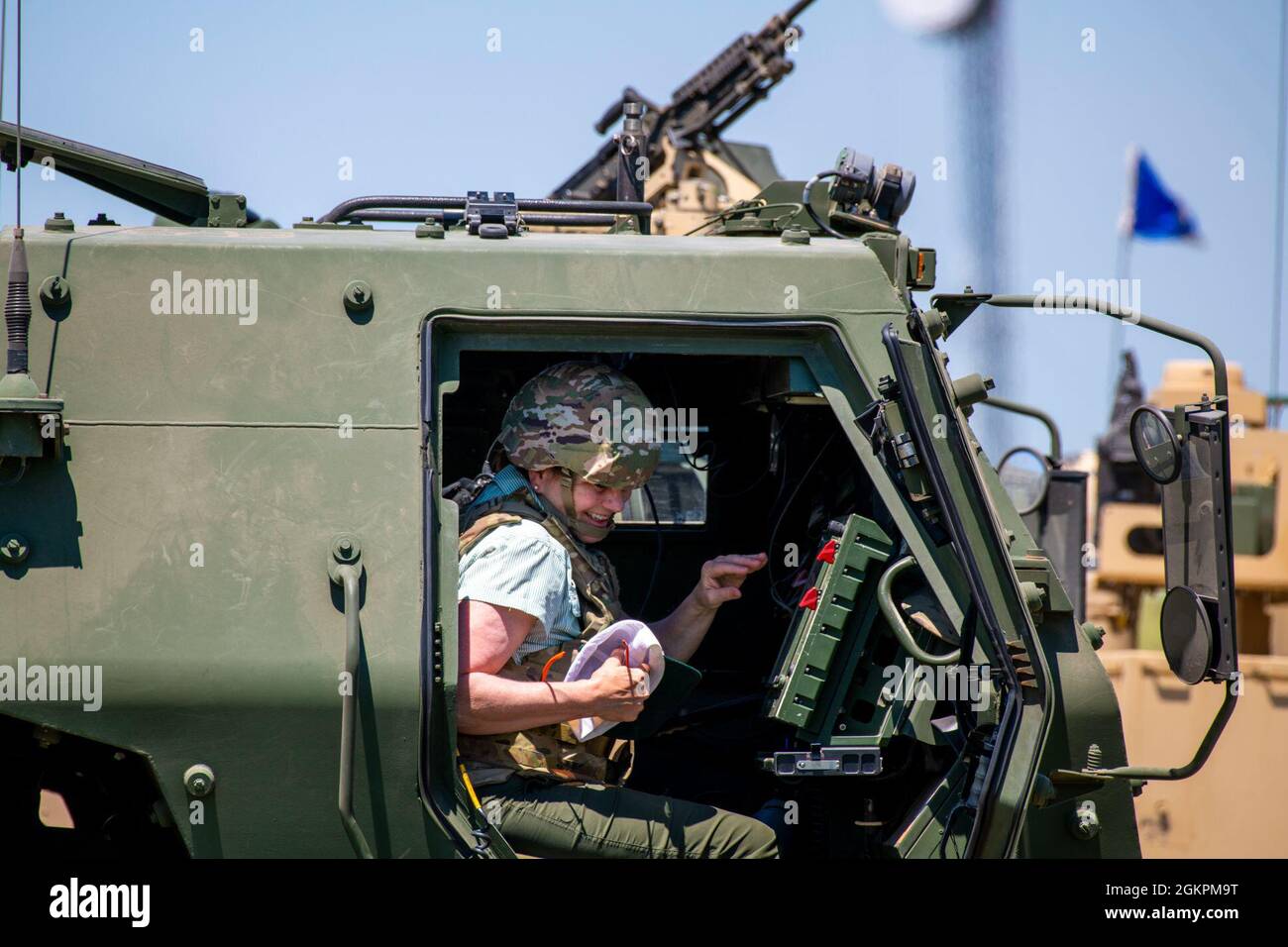 Wyoming Gov. Mark Gordon and his wife, Jennie, Sen. Dan Dockstader, and ...
