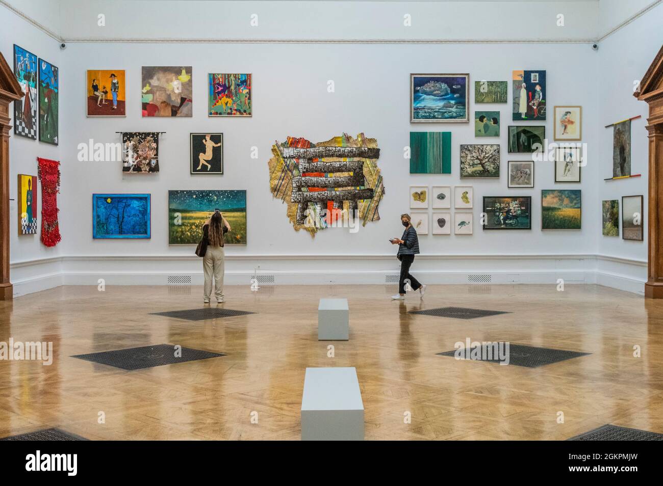 London, UK. 15th Sep, 2021. Installation sho in the main room - Credit ...