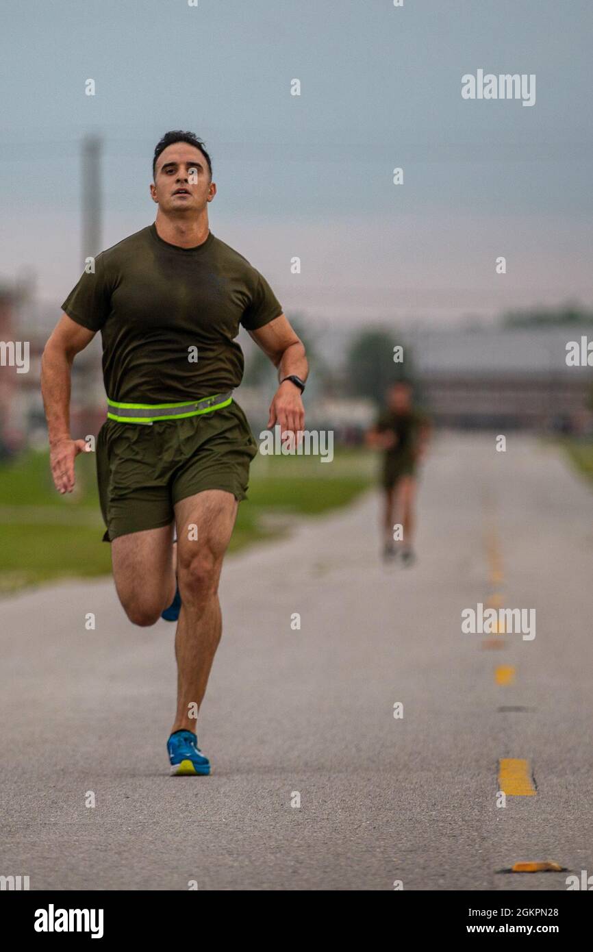 U.S. Marine Corps Capt. John Clauss, an infantry officer with 2d Marine ...