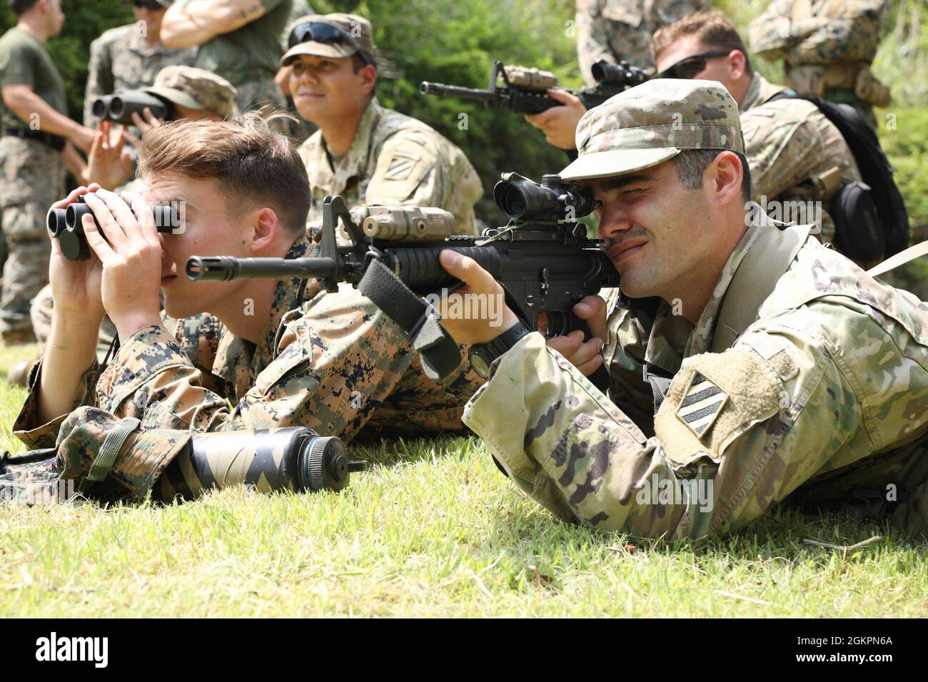 U.S. Army Spc. Carlos Ramirez, a Hatillo, Puerto Rico, native and scout ...