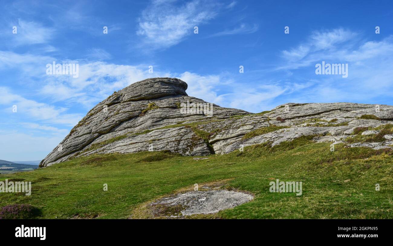 Haytor Rocks, Haytor 070921 Stock Photo - Alamy
