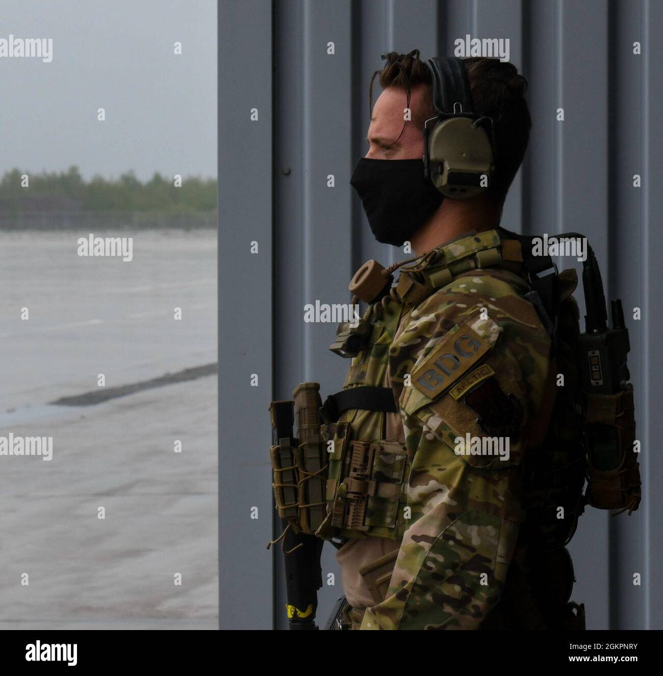A U.S. Air Force Airman assigned to Moody Air Force Base, Georgia, the ...