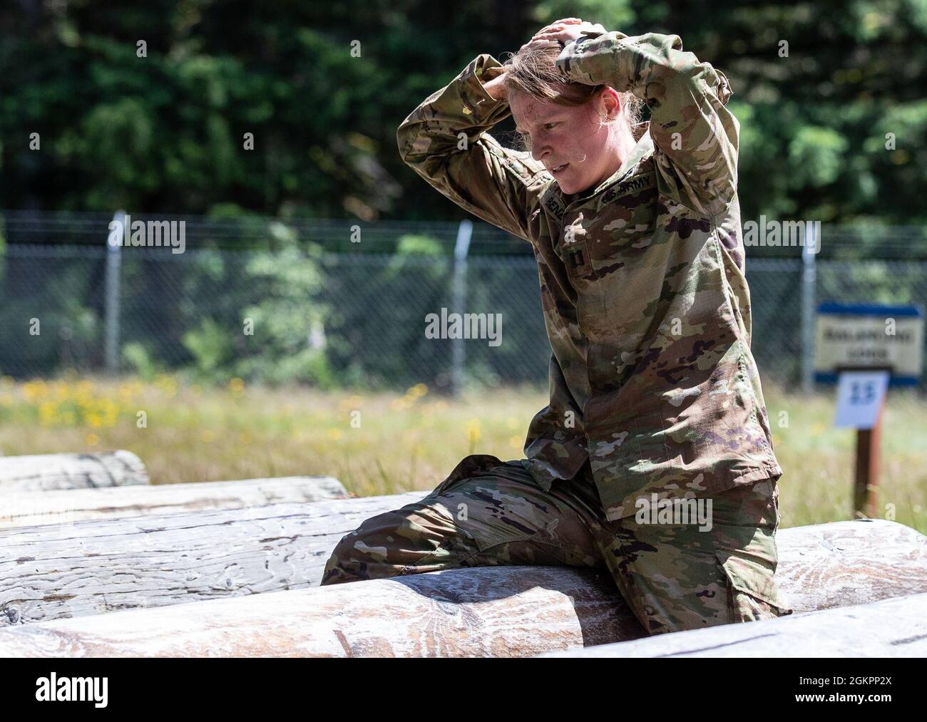 Capt. Laura Benz, from Medical Department Activity – Alaska, battles ...