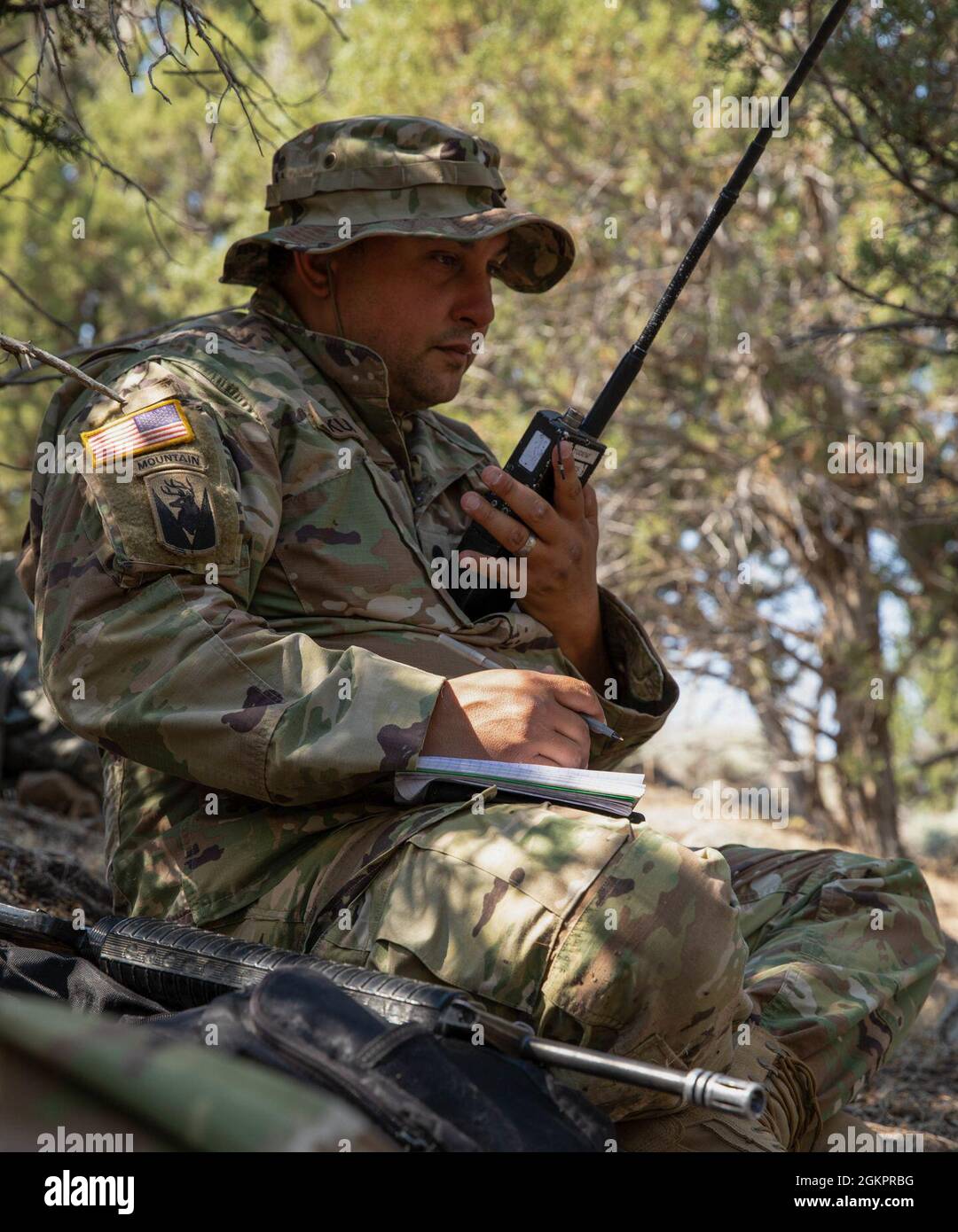 Spc. Marjan Kurnig, with the 629th Expeditionary Intelligence Battalion ...