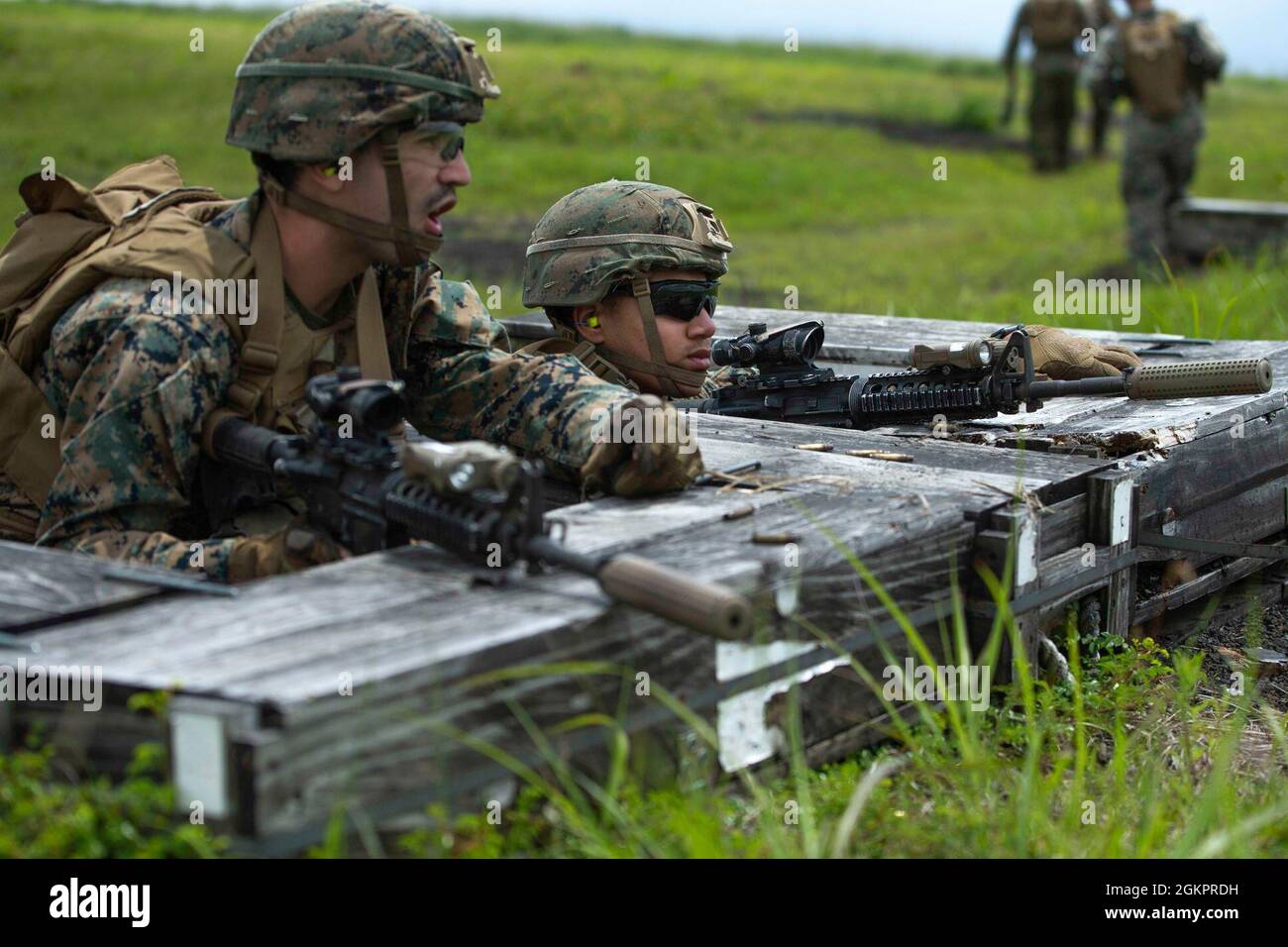 U S Marine Corps Cpl Alejandro Garcia And Lance Cpl Anthony Pineyro