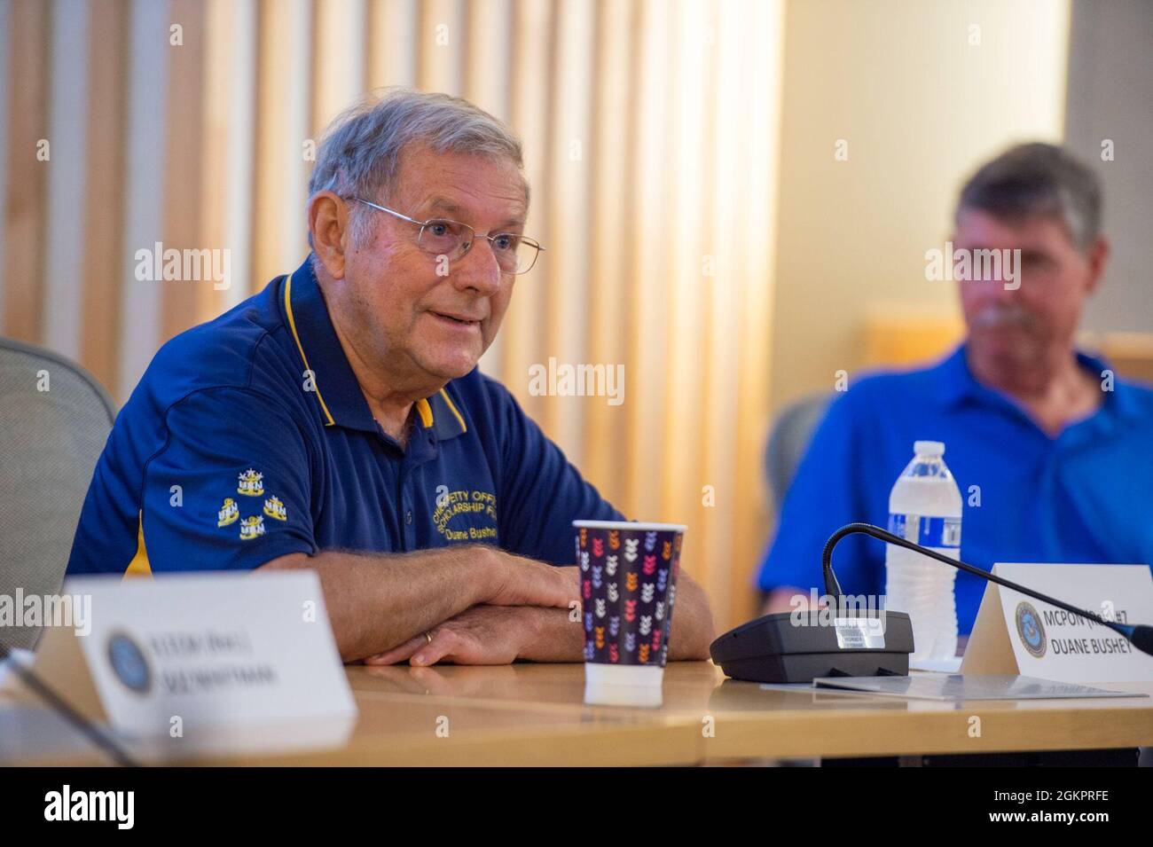 NORFOLK (June 16, 2021) Former Master Chief Petty Officer of the Navy ...