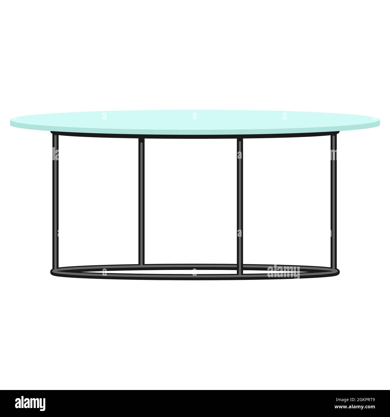 Illustration of table. Interior object and home design creation Stock ...