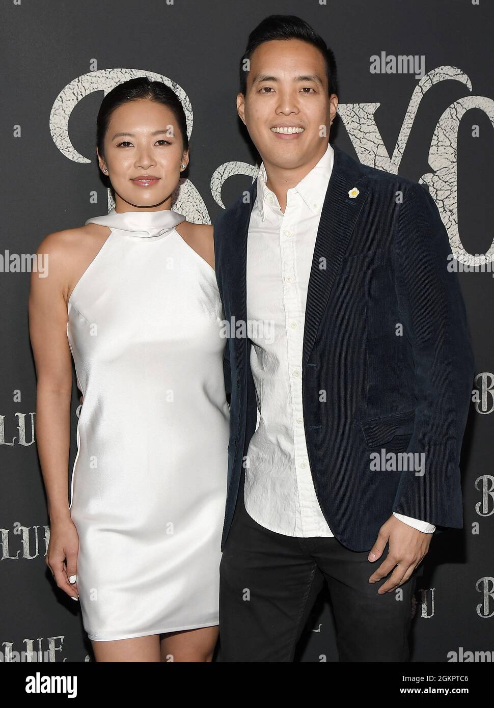 Los Angeles, USA. 14th Sep, 2021. (L-R) Christine Ko and Alan Yang ...