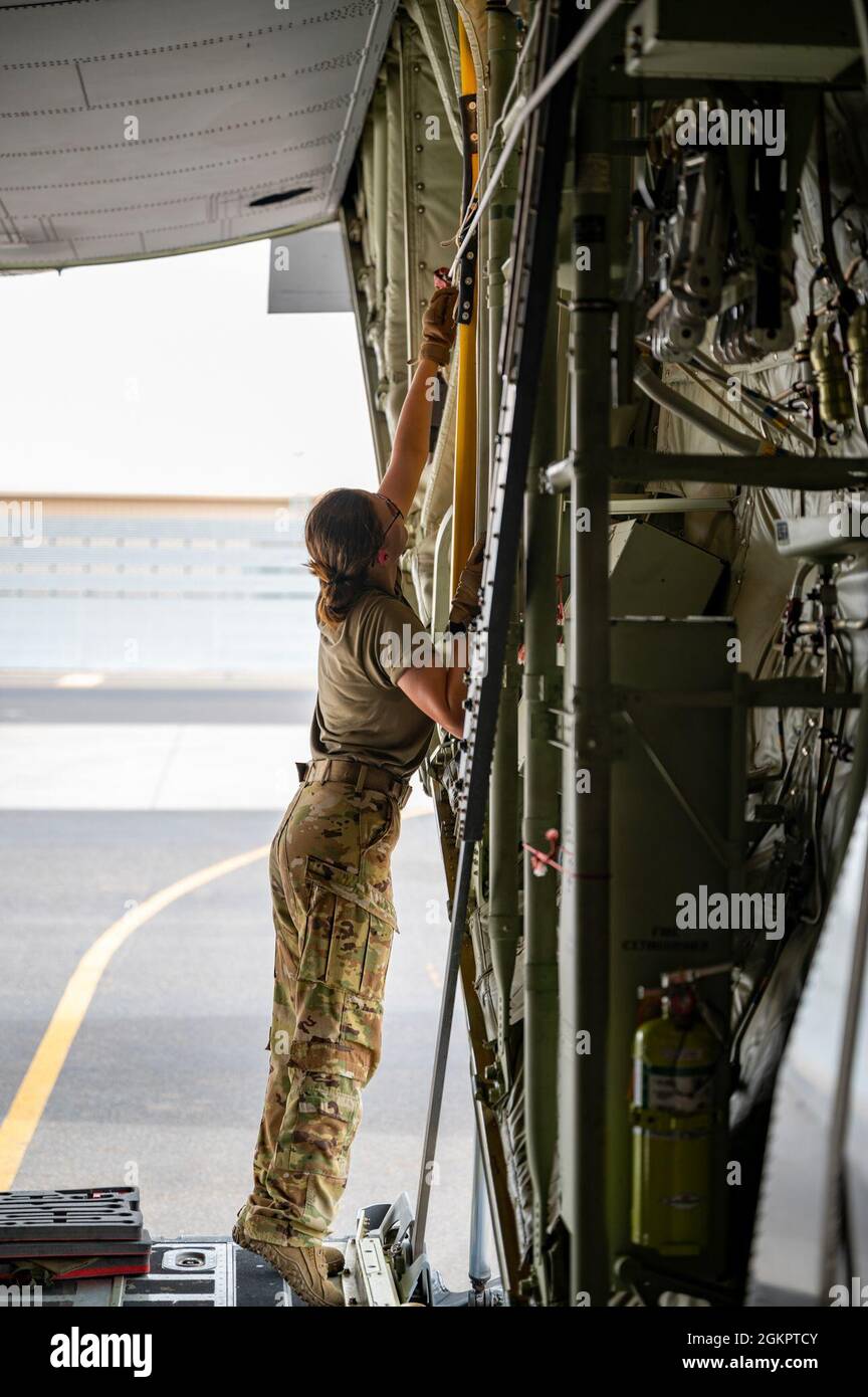 Airman 1st Class Amber Wilkerson, loadmaster with the 75th ...