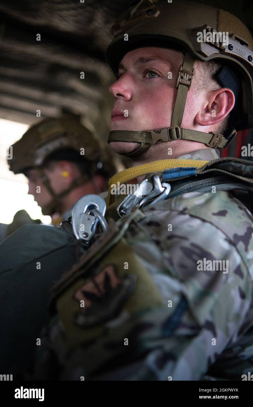 An Airman from the 820th Base Defense Group anticipates instructions ...