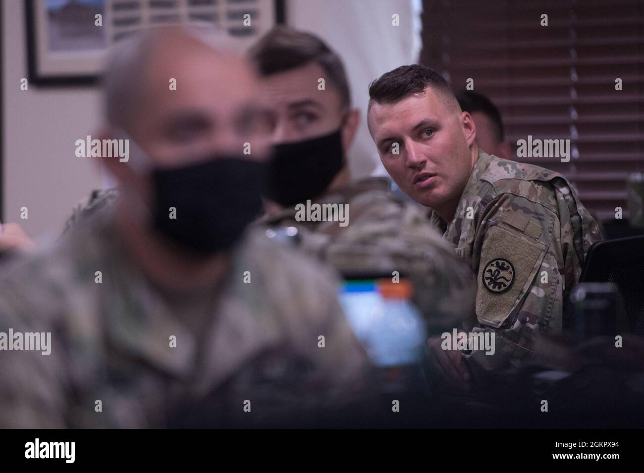 Cavalry Scout student soldiers in the 19D Advanced Leadership Class ...