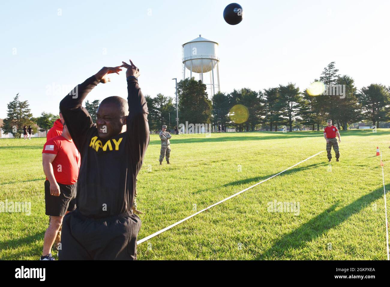 Capt. Demetrist L. Booker, assigned to the 174th Infantry Brigade ...