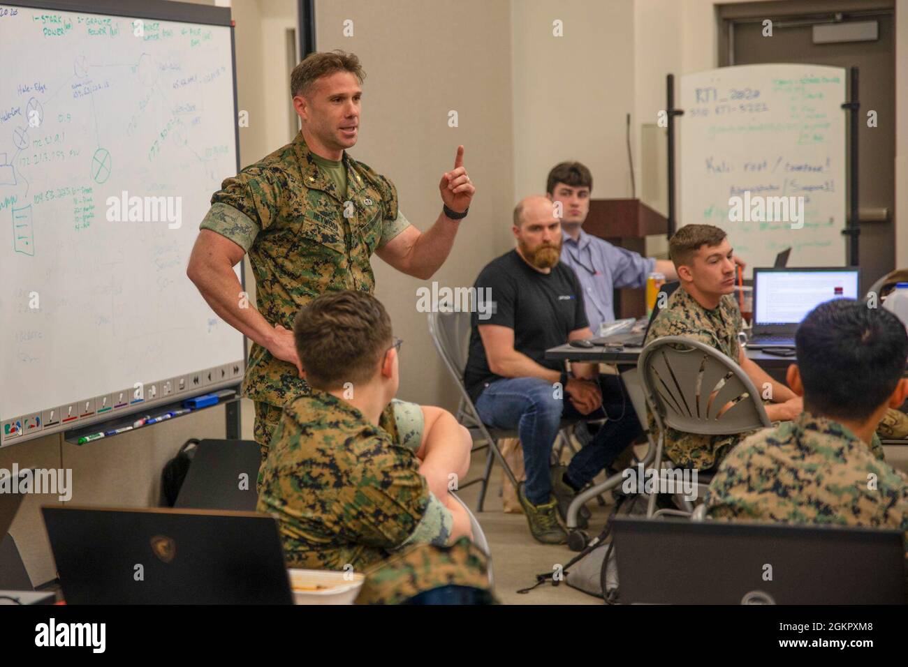 Maj. Dan Heywood, Commanding Officer, Defensive Cyberspace Operations ...