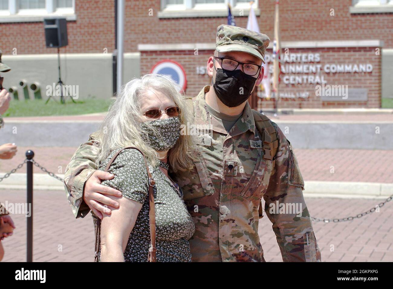 Spc. Zoran Raduka, combat photographer, 1st Theater Sustainment Command ...