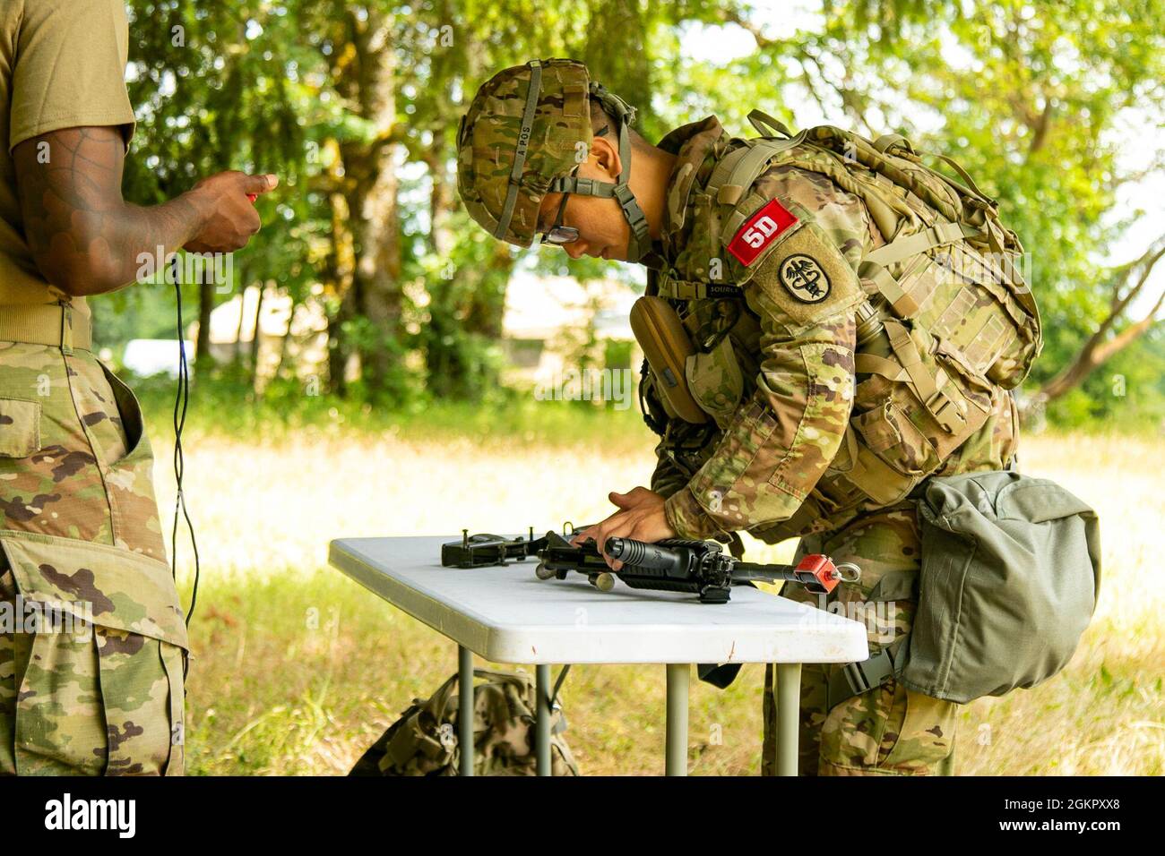 First Lt. Samuel Joo, a medical surgical nurse with U.S. Army Medical ...