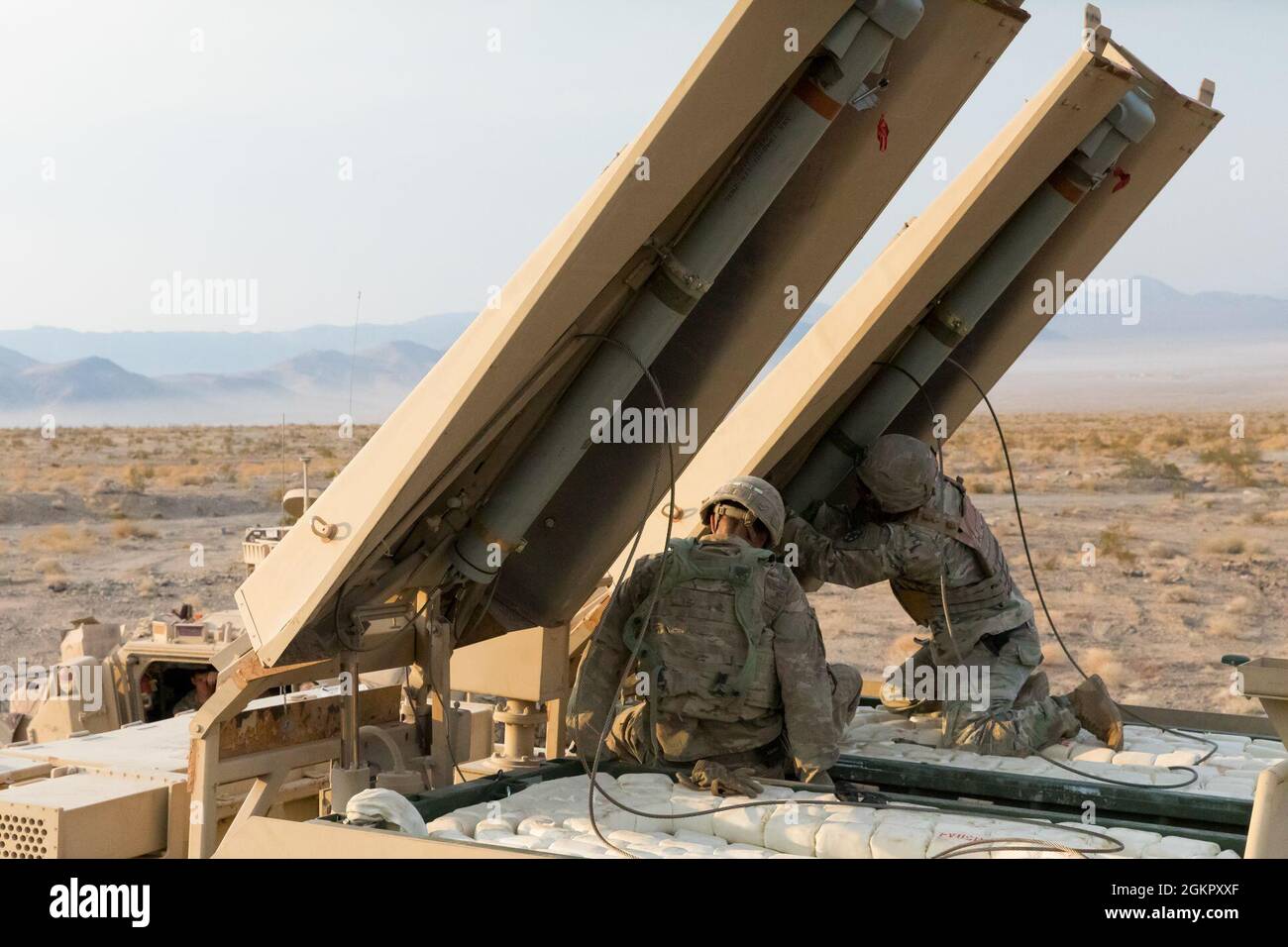 Soldiers of the 150th Engineer Battalion, 155th Armored Brigade Combat Team, Mississippi Army ...
