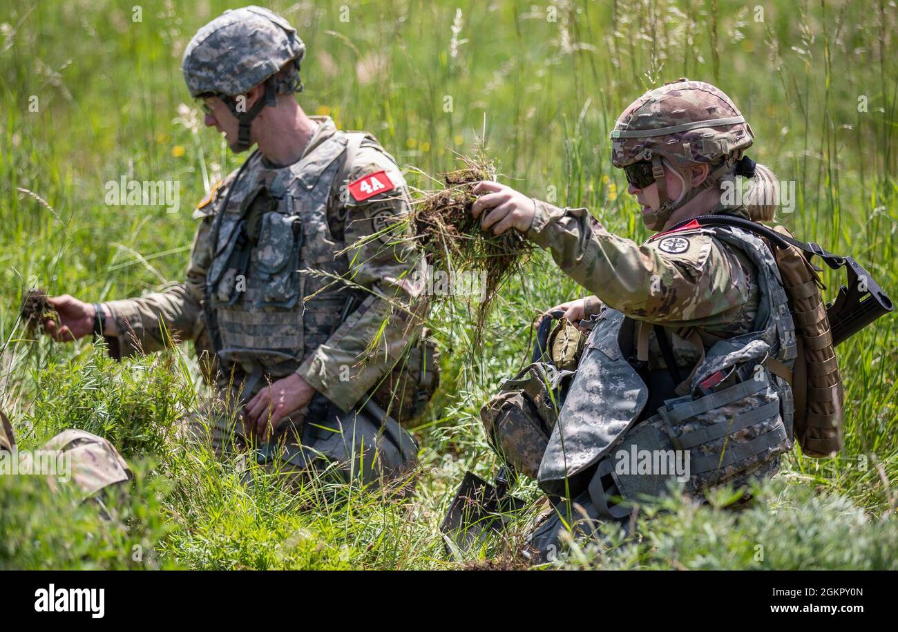 Spc. Zachery Smith, from Tripler Army Medical Center, left, and 1st Lt ...
